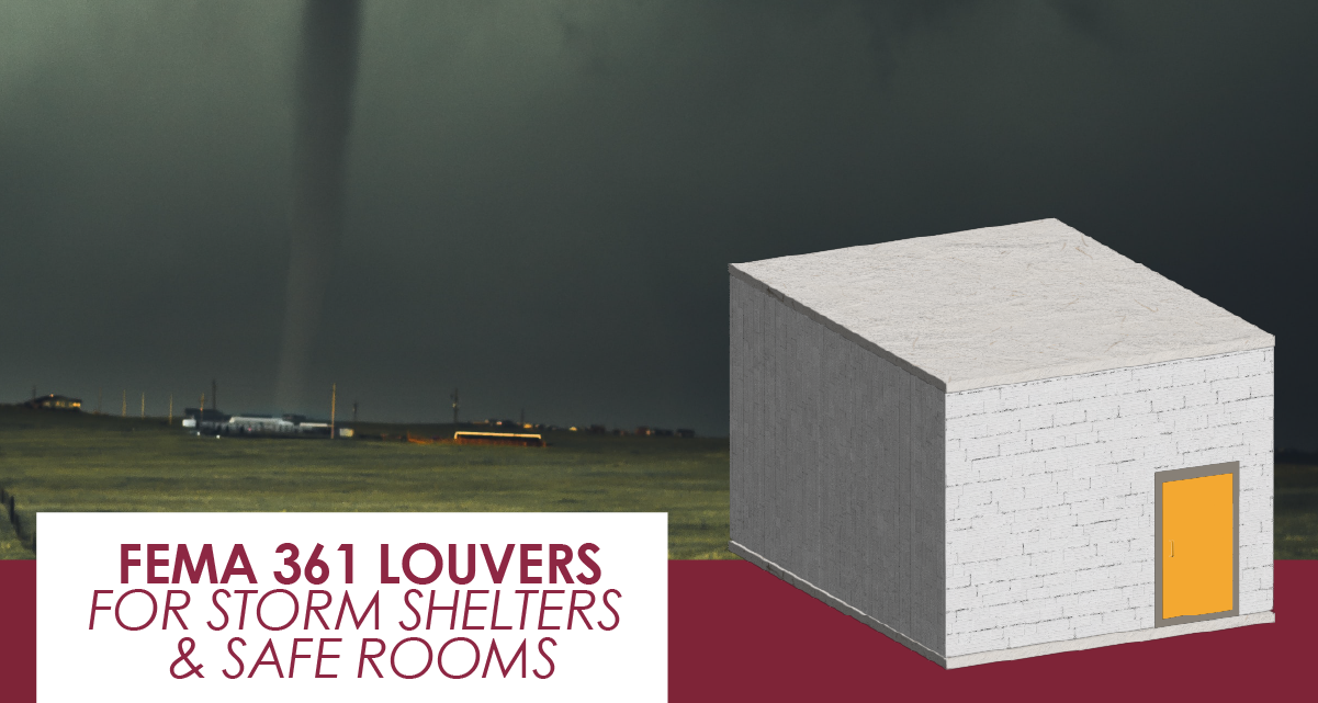 FEMA 361 Louvers for Storm Shelters and Safe Rooms